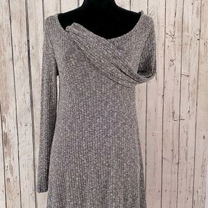 Mind Code | Dresses | Nwot Mind Code Long Sleeve Knit Dress Size L ...